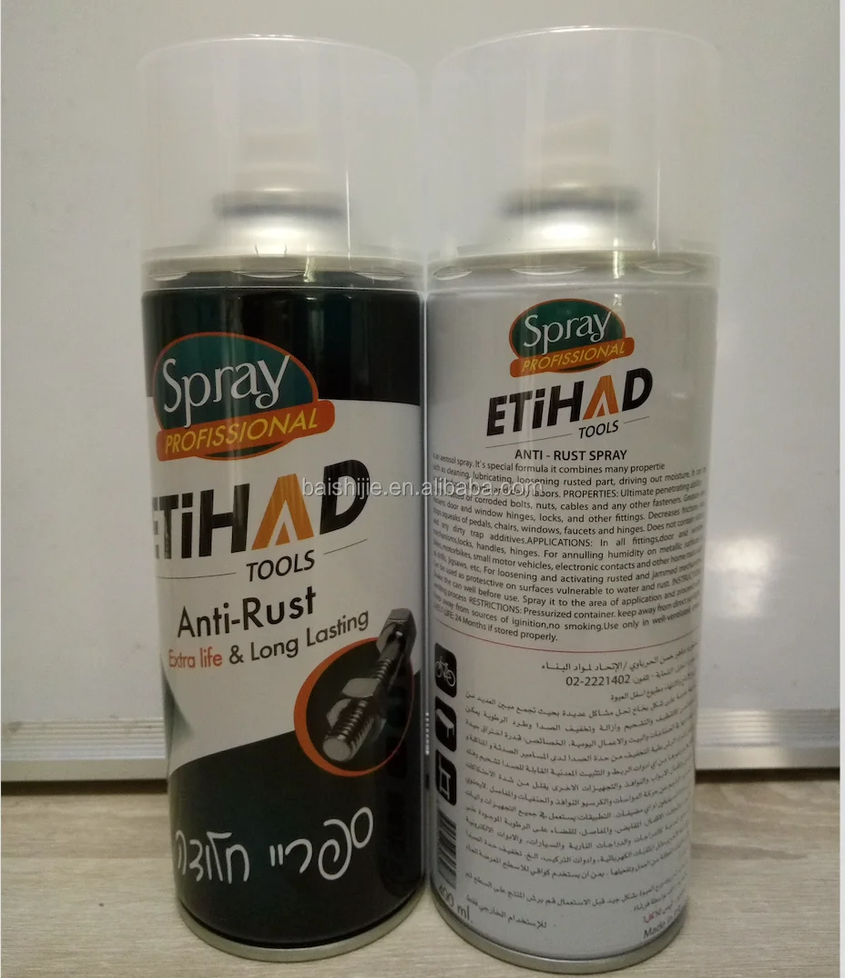 Functional Oil Based Anti Rust Aerosol Lubricant Spray - Buy Anti-rust ...