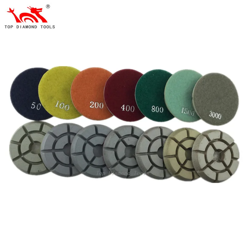 Trapezoid Metal Diamond Concrete Grinding Pad Scraper For Floor Grinder ...