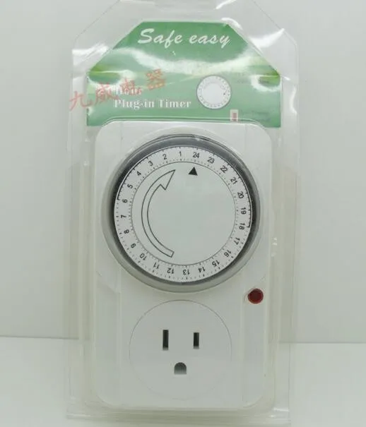 Tu-22a Timer Socket Plug 3 Prong Outlet Indoor 24 Hours Heavy Duty ...