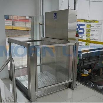 2.5m Cheap Outdoor Pwd Elevators For Homes Platform Lift For ...