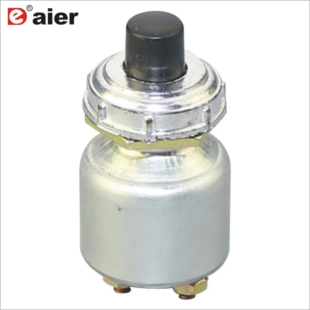 Asw-b05 16mm 10a On Off Car Automotive Push Button Switches Starter ...