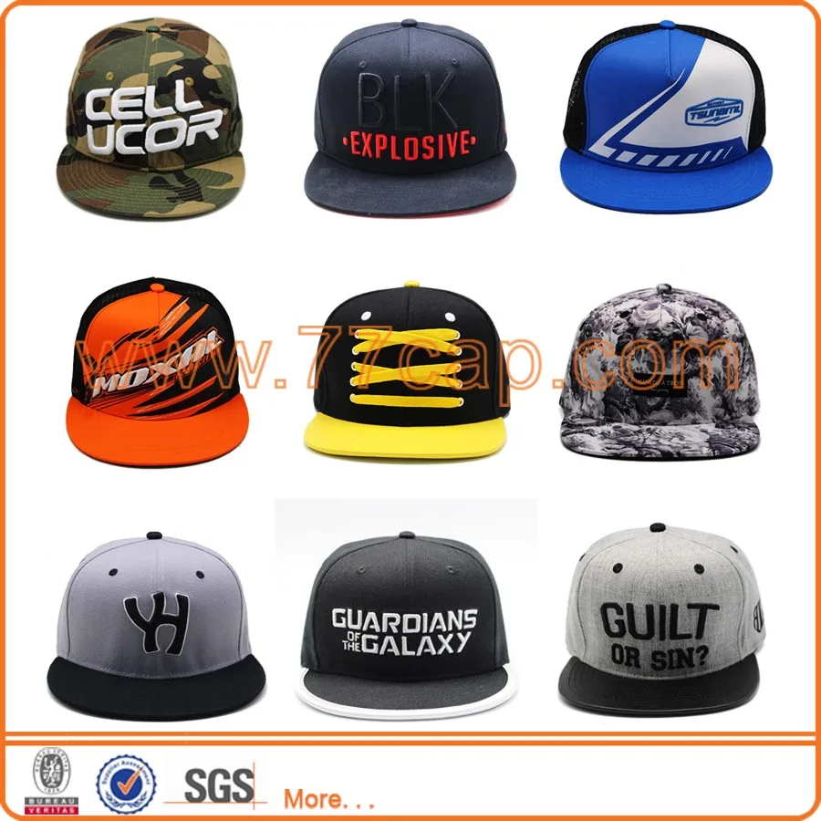 New Design Custom Snapback Hat/hip Hop Snapback Hat And Cap/flat Brim ...