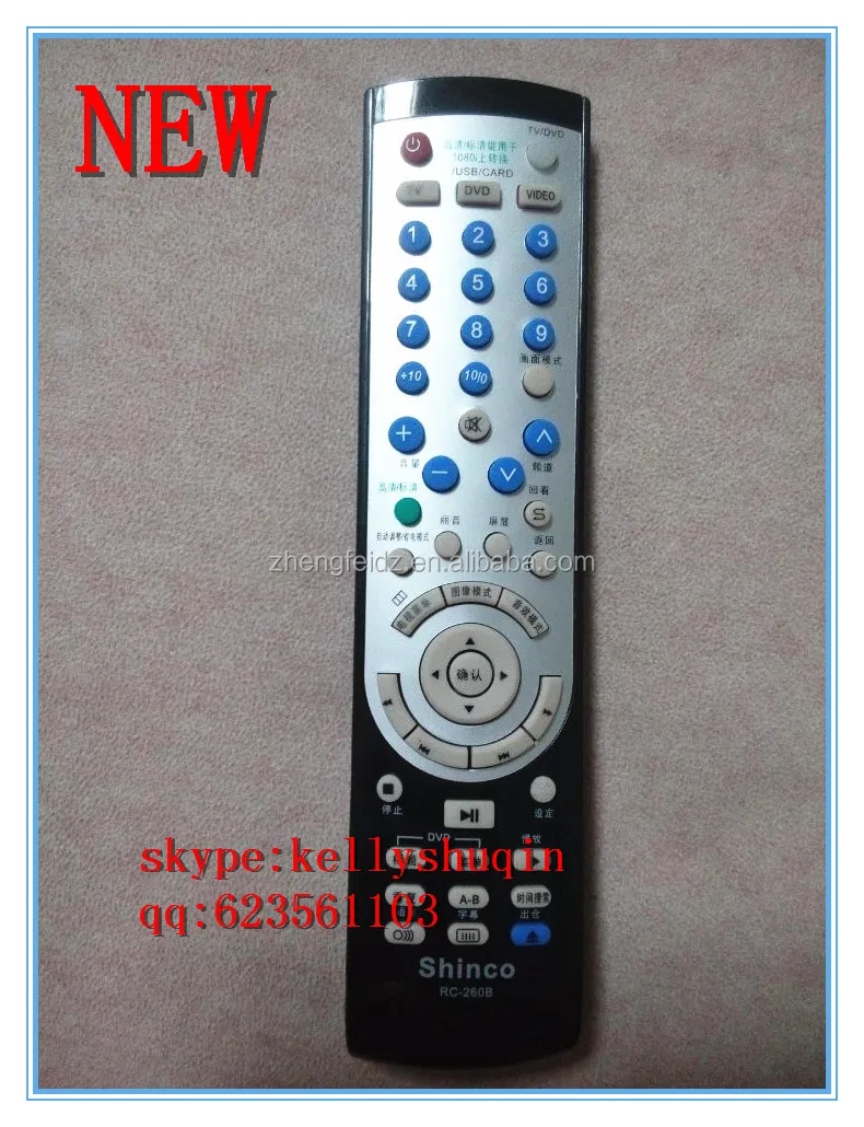 Orignal Shinco Tv Ir Remote Control Lcd-419 Bgh Telefunken Noblex - Buy ...