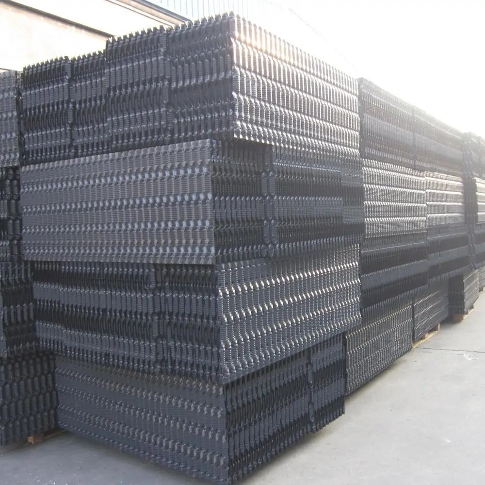 Offset Fluted Pvc Cooling Tower Filler, Pvc Fill for Counterflow ...