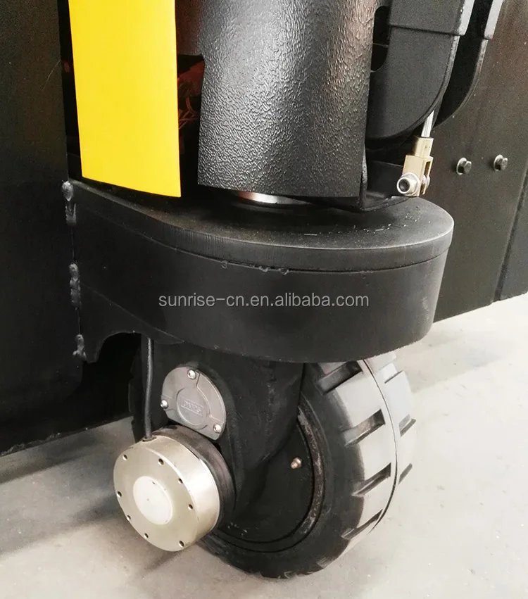 1 Ton Electric Stacker Lifting Portable Hydraulic Rough Terrain Pallet ...