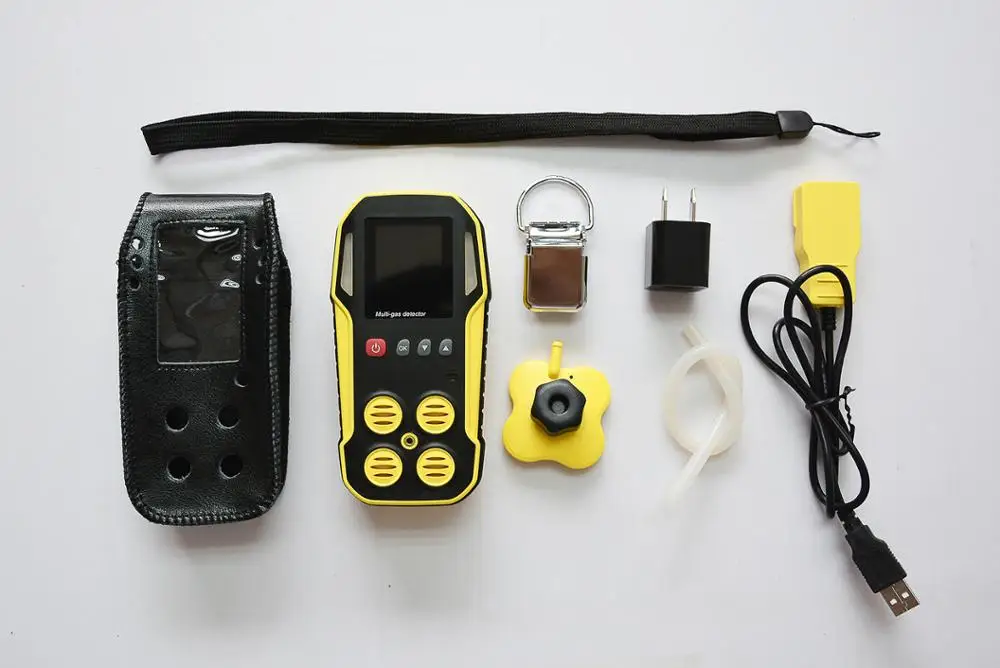 5 Gas Detector - Portable Multi 5 Gas Analyzer for Safety