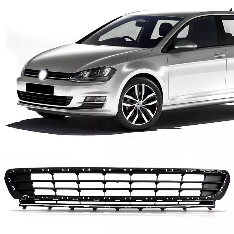 Front Bumper Center Lower Grille for VW Golf MK7 5G0853677