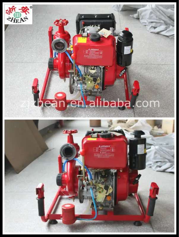 Diesel Fire Fighting Water Pump/portable Fire Pump Set/horizontal Fire ...