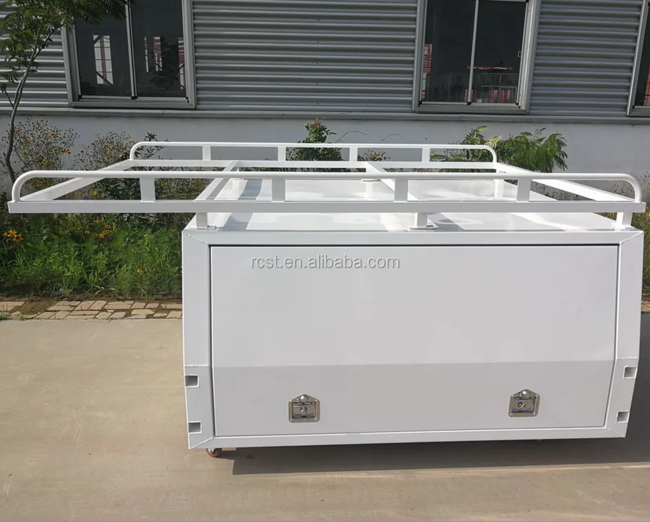 Alloy Large Overhang Cab Roof Luggage Ladder Rack For Ute Canopy - Buy ...