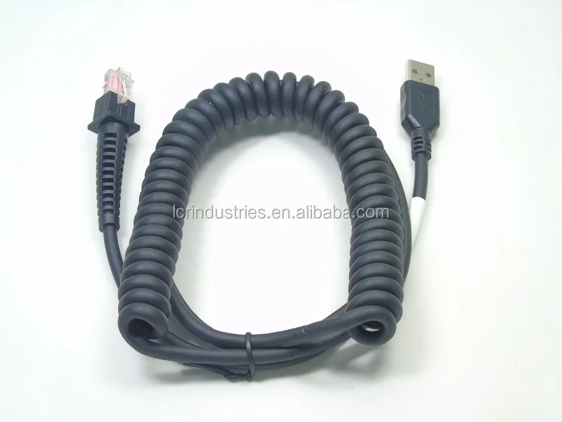 Cable USB de escáner de código de barras recto de 2M para Datalogic ...