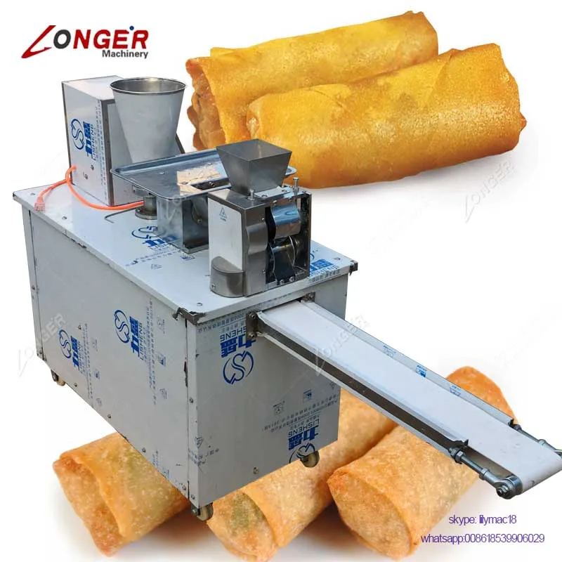 Manual Electric Samosa Maker India Lumpia Spring Roll Pastry Making ...