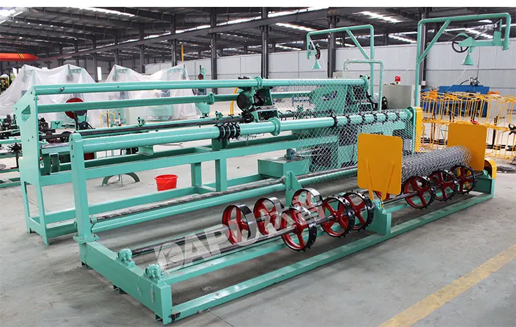 fully-automatic chain link fence weaving machine Products from Hebei ...