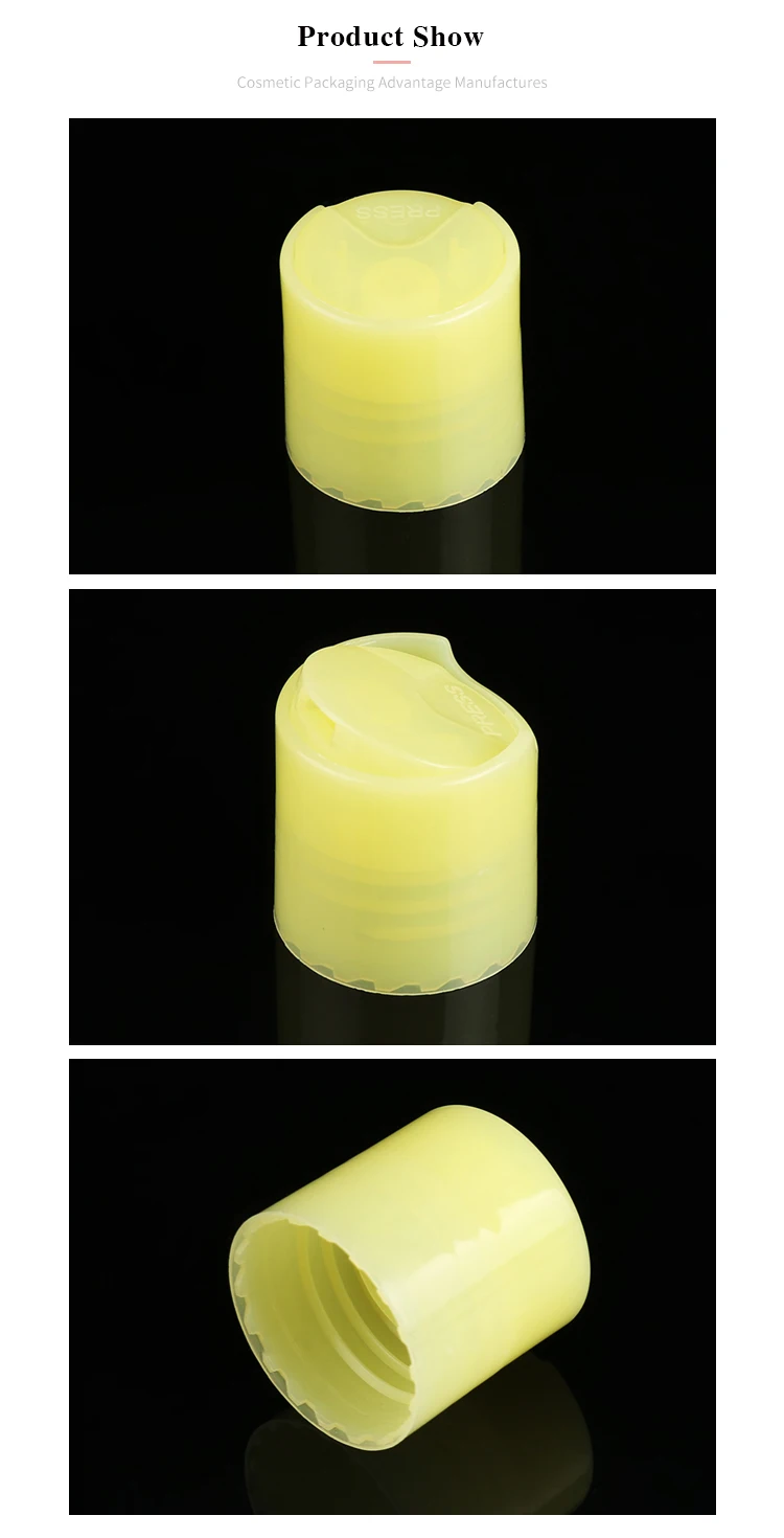 Customized Plastic Screw Disc Cap 24/410 Pink Disc Top Cap for Liquid ...