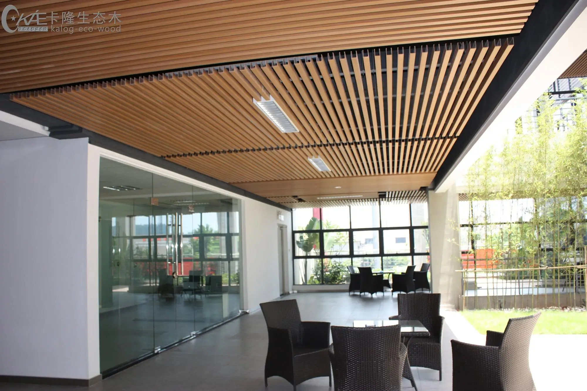 Residential Eco Wood Classic Artistic Ceiling Design For Corridor - Buy ...