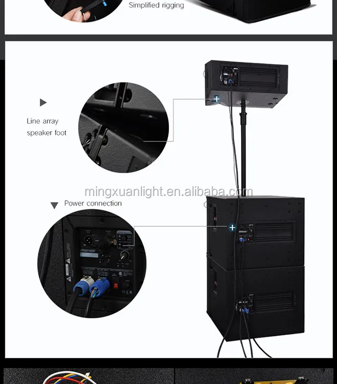 Professional Vrx932la Speaker Empty Cabinet Box Line Array - Buy ...