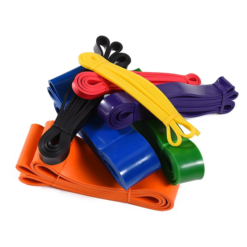 100% Latex Rubber Stretch Exercise Resistance Training Bands - Buy ...