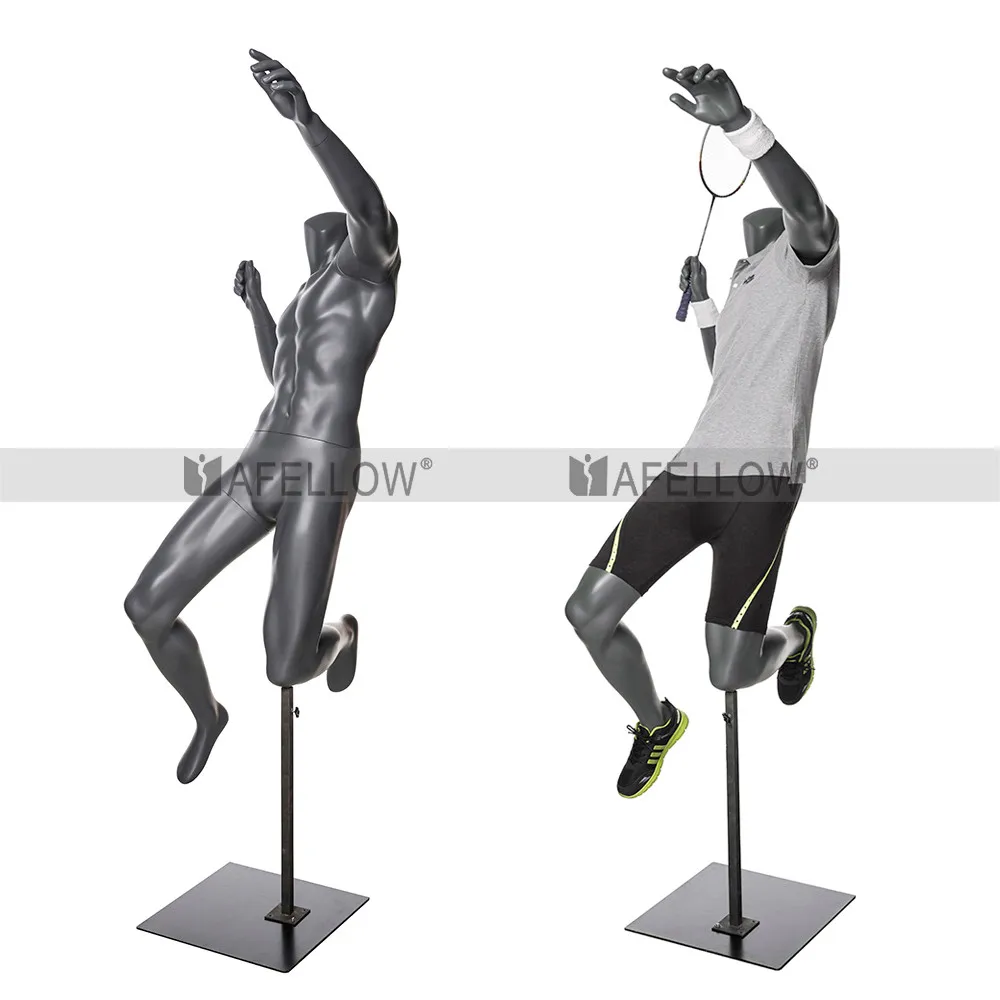 Headless Jumping Male Sports Mannequin Action Mannequin - Buy Action ...