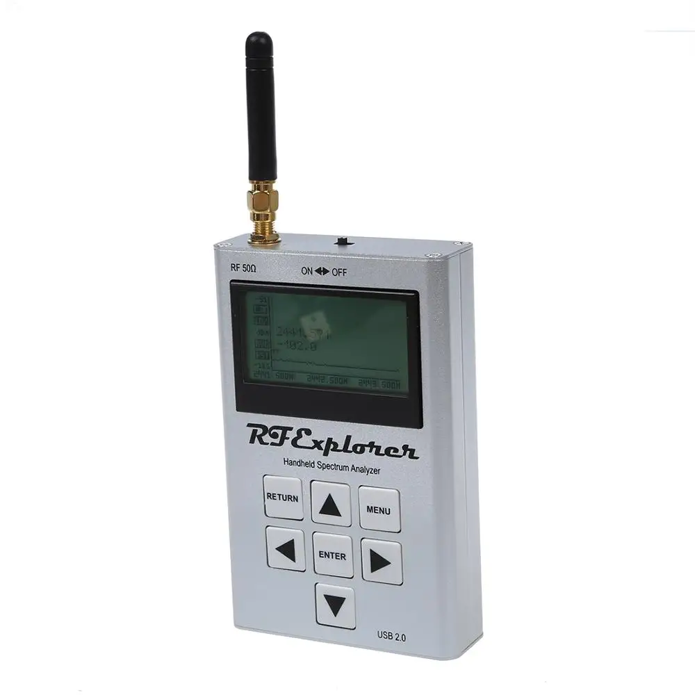 Umelody Digital Rf Explorer Handheld Spectrum Analyzer 2.4g Pocket 2400 ...