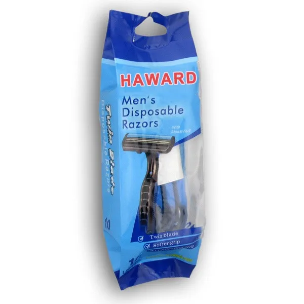 D228l Twin Blade Disposable Razor With Sweden Stainless Steel Razor ...