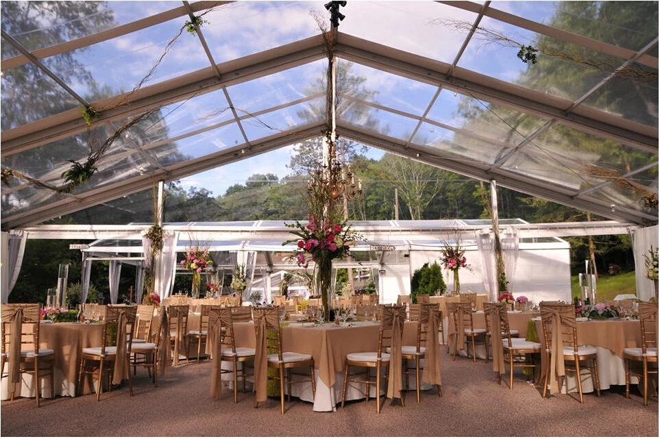 High Quality Luxury Outdoor Transparent Clear Roof Wedding Marquee ...