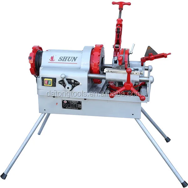 Electric Automatic Pipe Threading Equipment Threading Machine - Buy ...