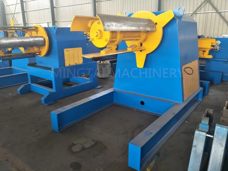 5 Ton Galvanized Steel Coil Manual Decoiler - MINGTAI