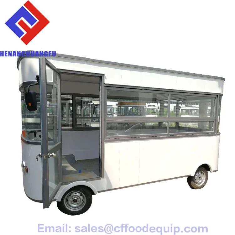 China Food Trailer Electric Rickshaw Food Truck Mobile Folding Fast ...