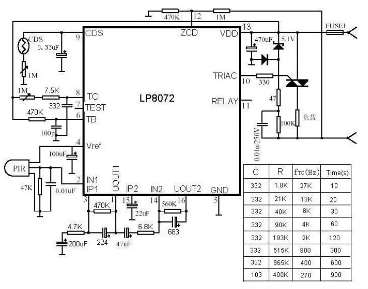Good Quality,Cheap Ic Lp8072 For Pir Sensor Control - Buy Infrared ...