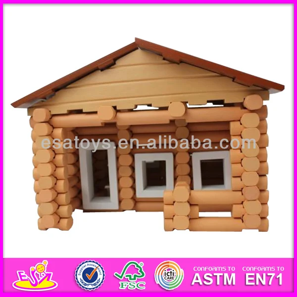 New Wooden Kids Toy House,Lovely Design Children Toy House W06a074 ...