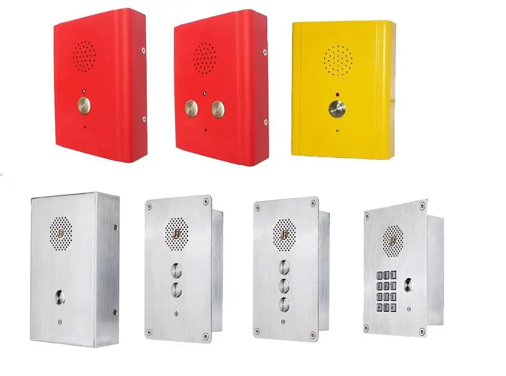Analog Hands-Free Elevator Phones - Waterproof & Durable