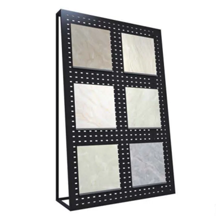 GraniteHavenPro Tile Easel Stand Slatwall Shelf Ceramic Tile Display ...