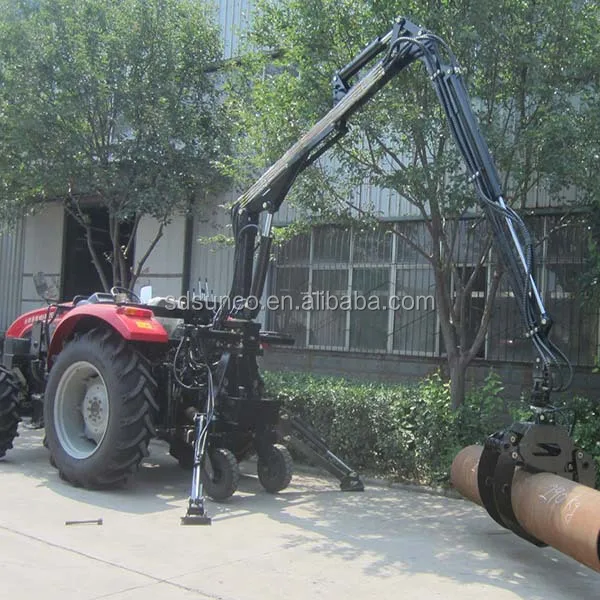 Telescopic Crane for Agricultural Tractors (50hp-140hp) - Reliable Boom ...