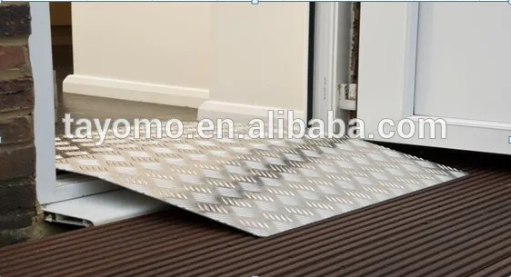 Portable Aluminum Ramp Doorline Bridge Threshold Ramp - Buy Adjustable ...
