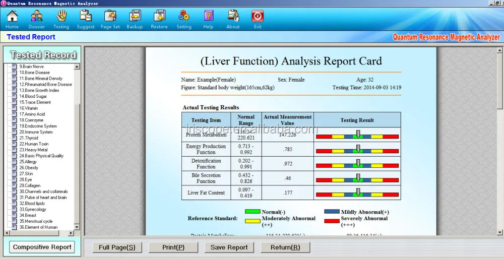 Bio-separation System Quantum Biofeedback Therapy Machine - Buy 3rd ...