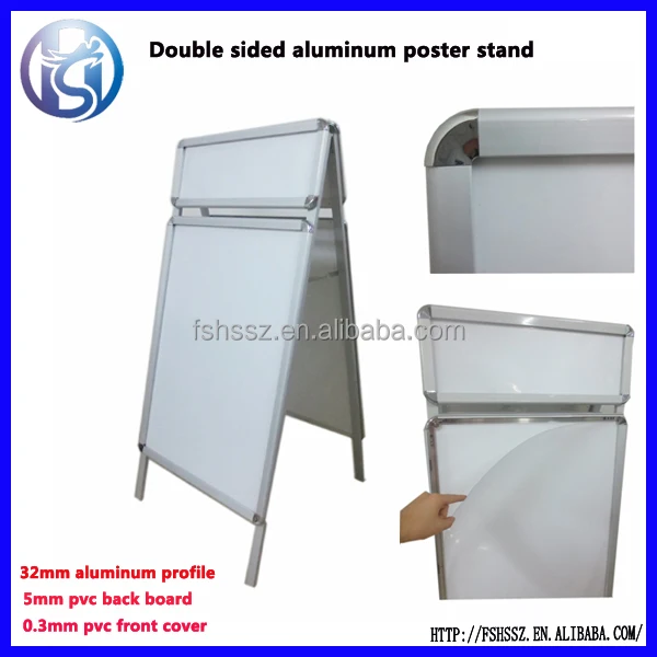 A1 Aluminum Alloy Folding Double Side A Board Poster Standee Hs-h27 ...