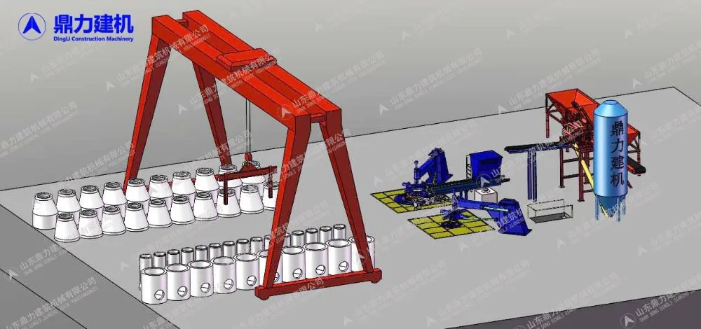 Precast Concrete Manhole Machine - High Performance & Durability