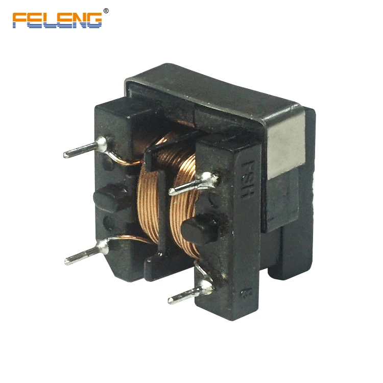 Ferrite Core Line Filter Uu10.5 Bobbin Flyback Transformer Coil Common Mode Inductance - Buy ...