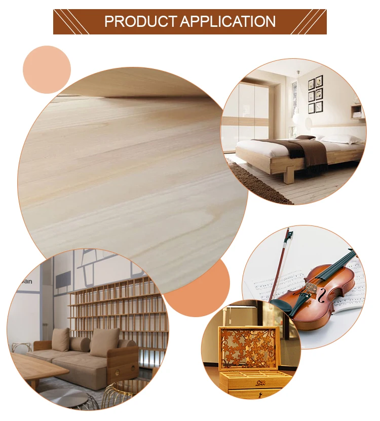 Hot Selling Paulownia Solid Wood Batten Panels for Modern Furniture ...