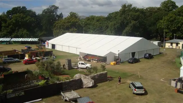 Helicopter Hangar Storage Warehouse Tent with Aluminum Alloy Frames