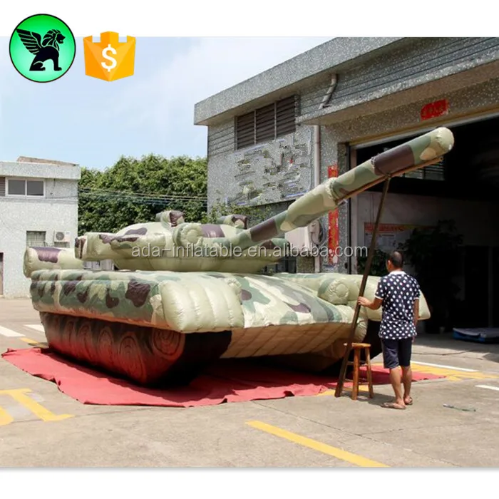 Giant Inflatable Tank for Events - Customized Solutions