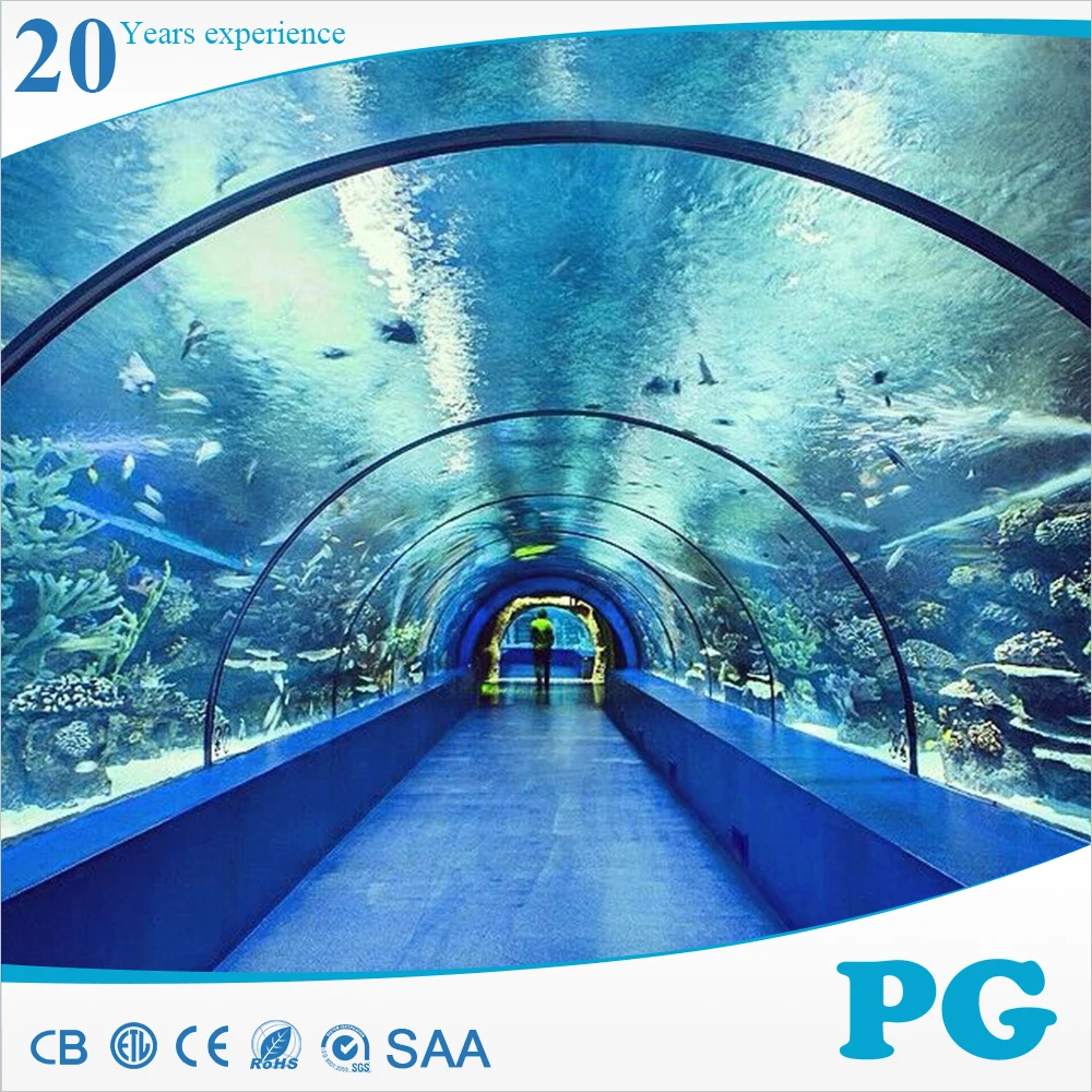 Large Acrylic Aquarium Tank Tunnel