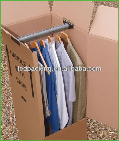 Hanging Garment Big Corrugated Carton Boxhanging Garment Big Corrugated ...