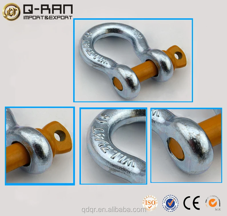 Adjustable Shackle With Clevis Pin/drop Forged Adjustable Shackle With ...