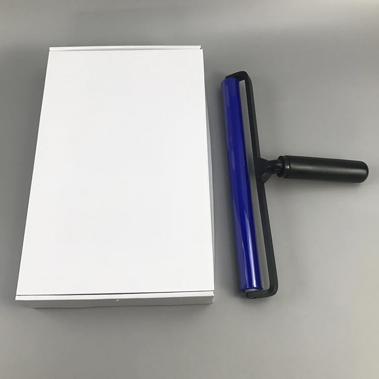 Reusable Dust Removal Blue Esd Sticky Silicone Roller For Pcb Cleaning ...