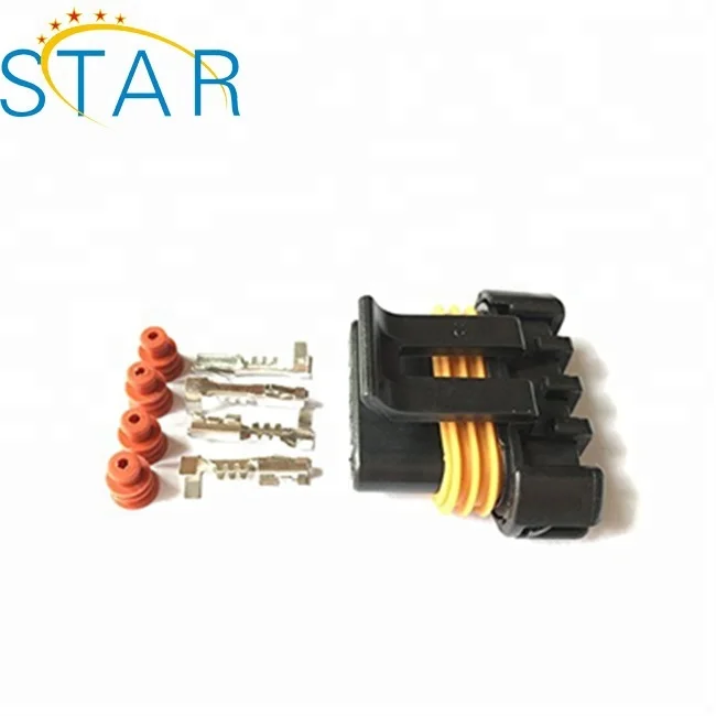 Alternative Automobile 4 Pin Male Female Car Auto Connector 12186568 ...