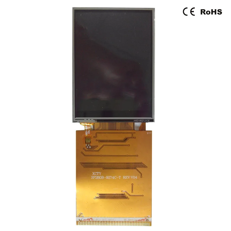 2.8" Ips Tft Lcd 240*320 Ili9341 Lcd Display With Full Viewing Angle ...