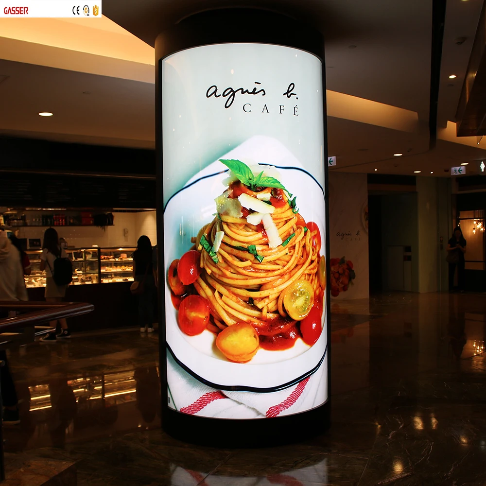 Waterproof PVC Backlit Wall Panel Logo Sign Printed Light Box ...