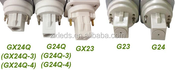 High Quality 4pin 5w 6w 7w 8w 9w 10w 11w 12w 13w E27 G23 G24 Led Lamp ...