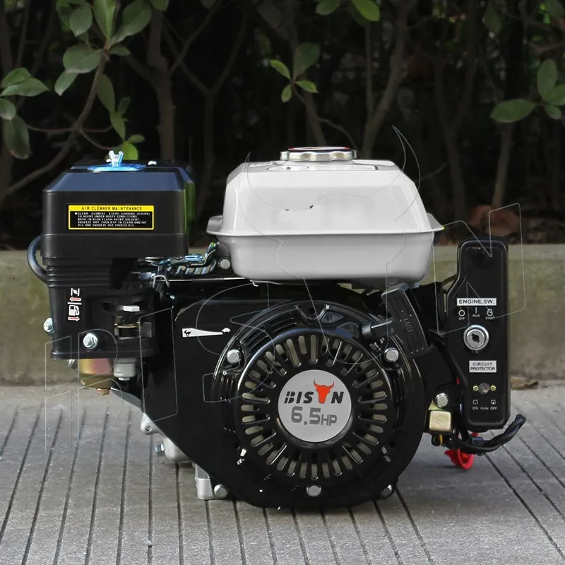 Bison China Small Engine With Clutch 6.5hp Gasoline Engine - Buy 6.5hp Gasoline Engine,Gasoline ...
