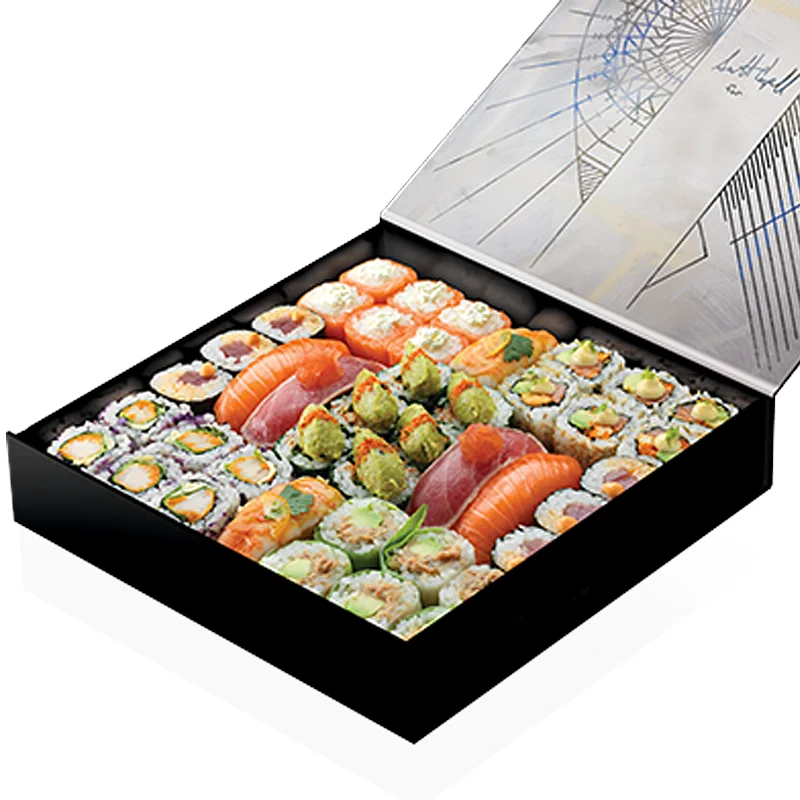 Cardboard Packaging Food Sushi Box - Buy Cardboard Packaging Food Sushi ...